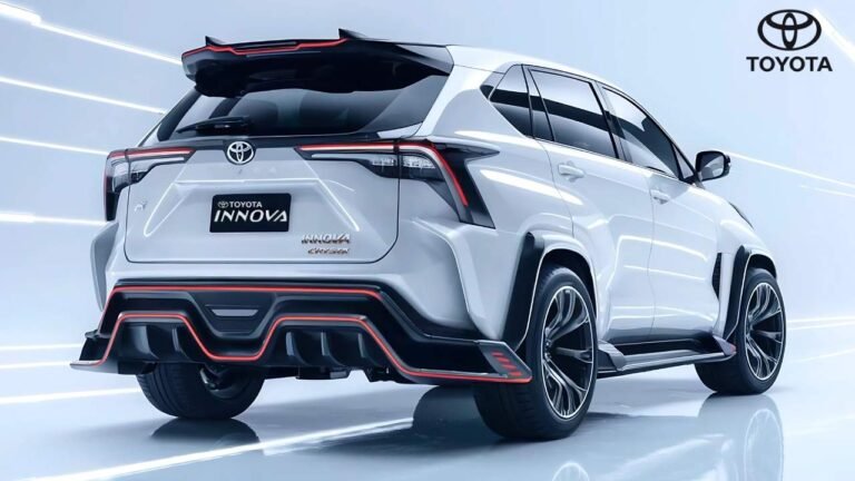 Toyota Innova Crysta 2025 Brings Stylish New Look, Premium Shandar ...